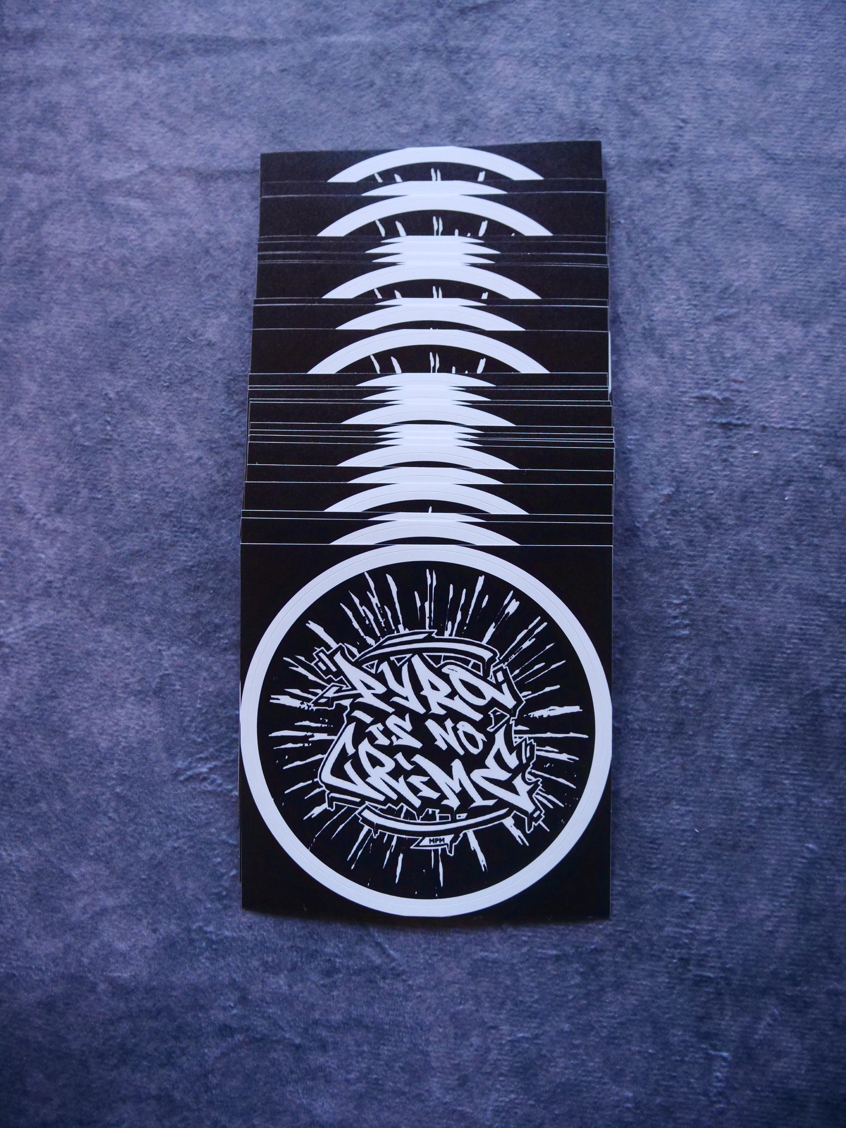 Sticker “PYRO-IS-NO-CRIME” – MPM SHOP